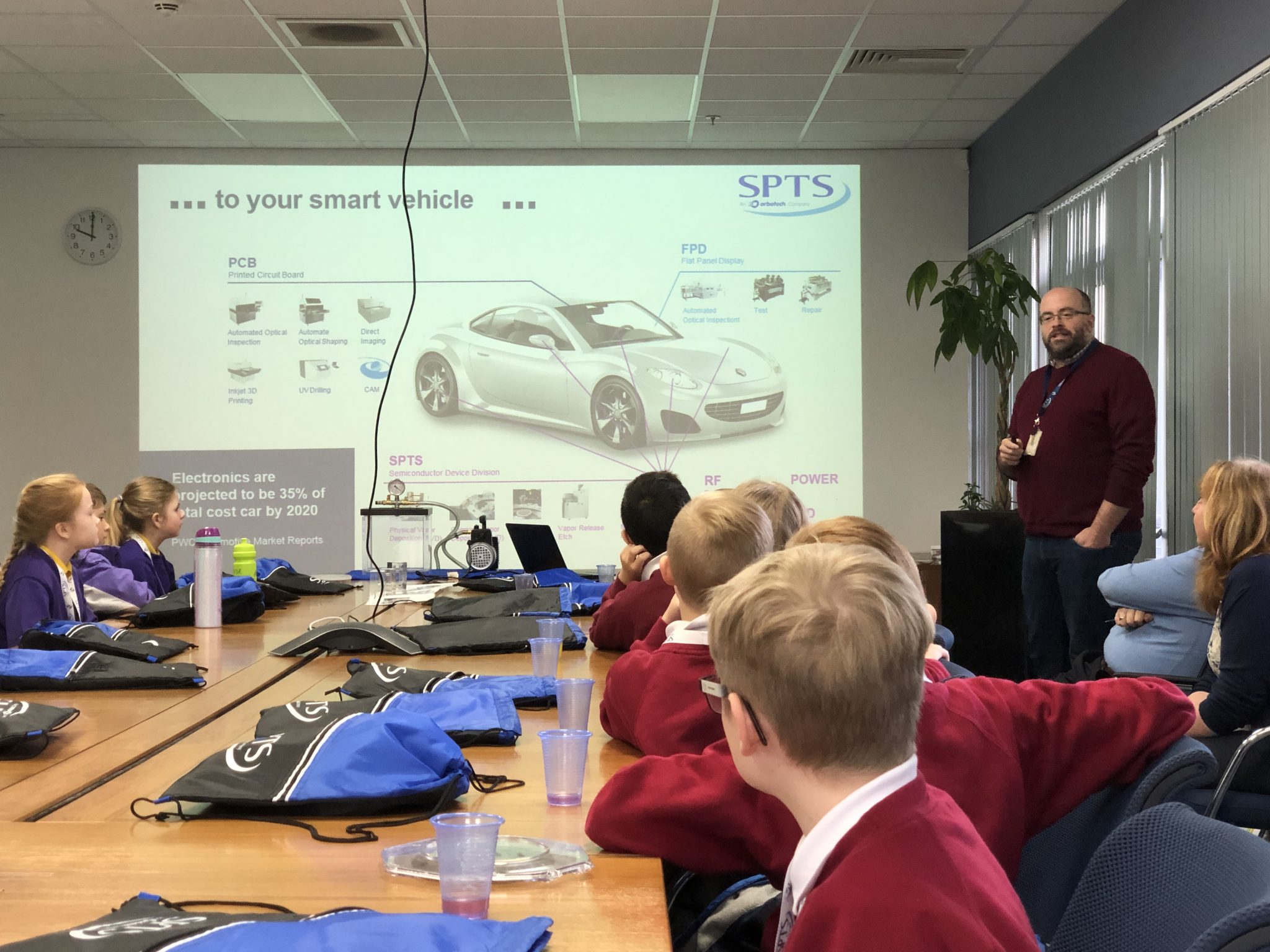Digital Leader Visit to SPTS Orbotech – St Julians Primary School